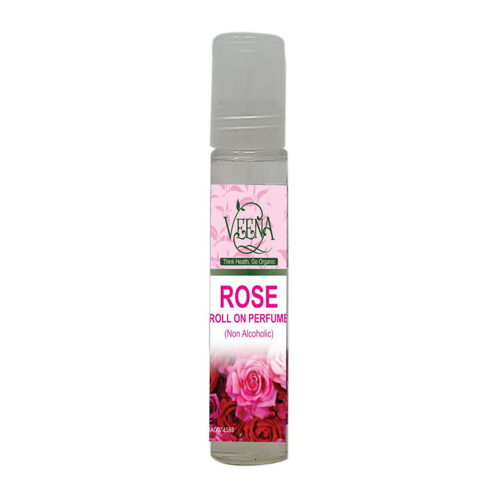 Rose Perfume Roll on – Dakshaveena