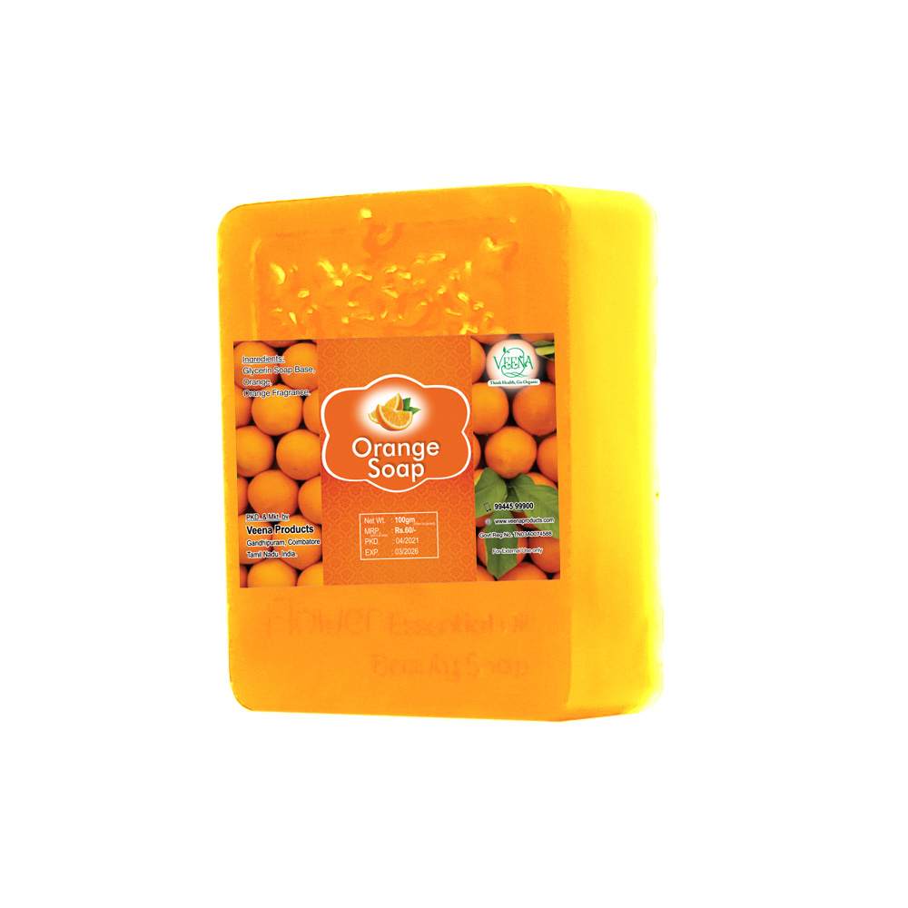Orange Soap – Dakshaveena